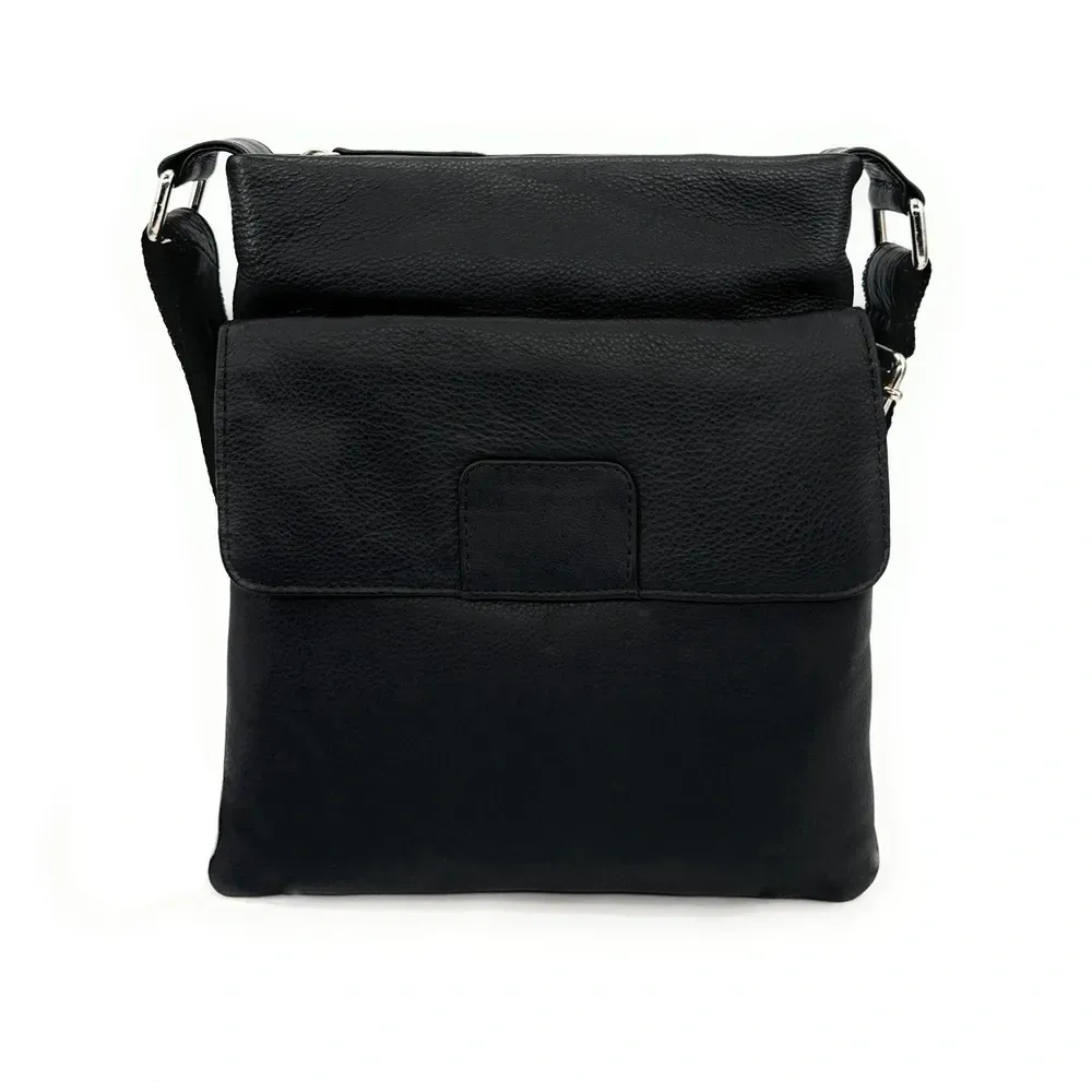 Sacs Homme | Sac pochette à bandoulière en cuir lisse ANDERSON